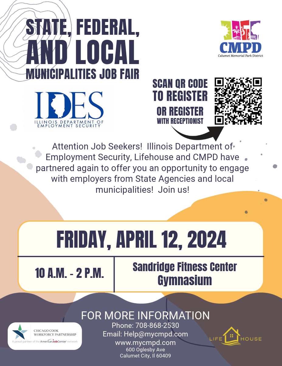 Job Fair | Calumet Memorial Park District